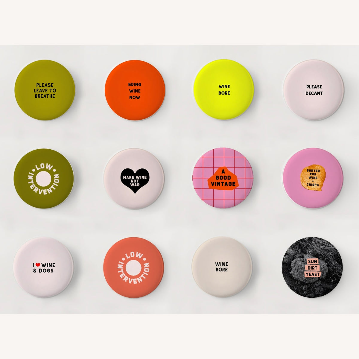 Handmade Fun Wine Badges | Westwell Wines – Westwell Wine Estates