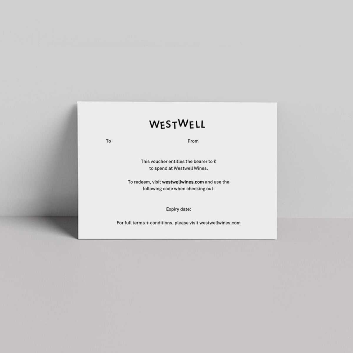 Gift Card | Westwell Wines – Westwell Wine Estates